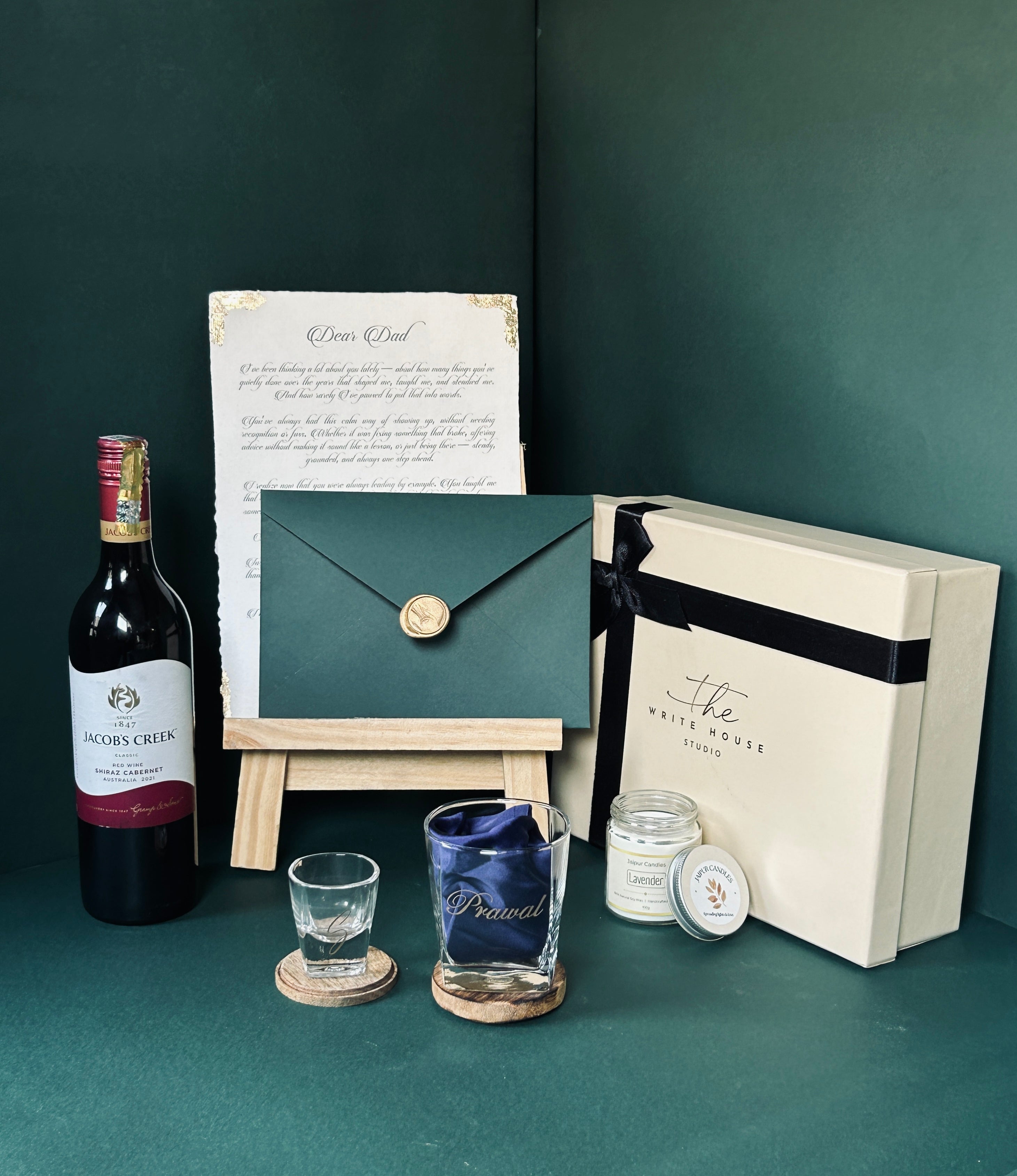 Personalised Father's Day Gift – Evening Unwind Hamper with Whiskey ...